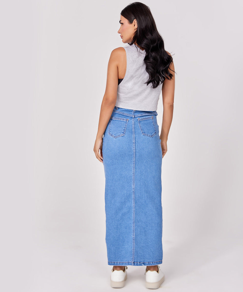 Denim Skirt – GLOBAL ZIGZAG
